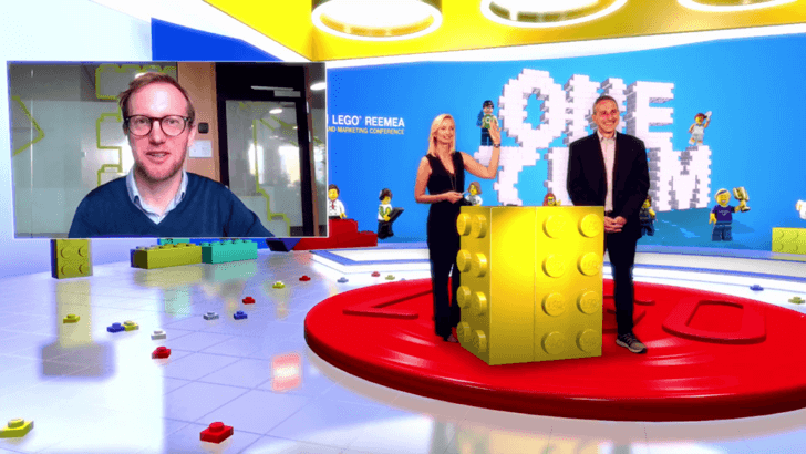 Tapping Multiple Tech Tools for LEGO Group's Virtual Event
