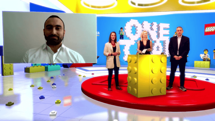 Tapping Multiple Tech Tools for LEGO Group's Virtual Event