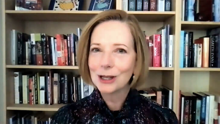 Julia Gillard on ‘The Beautiful Randomness’ of Events