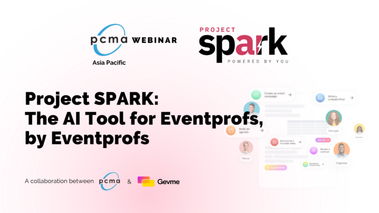 APAC Webinar - Demo of Project SPARK: The AI Tool for Eventprofs, by Eventprofs | PCMA