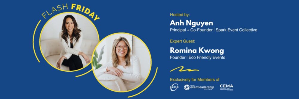 Flash Friday: Working With Your Venue to Reduce Your Environmental Impact