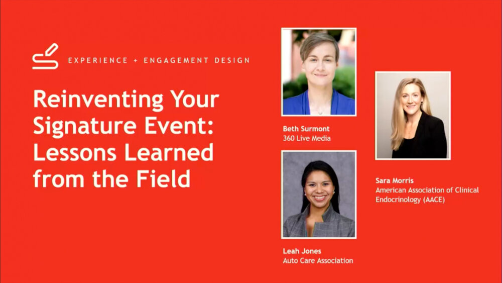 Reinventing Your Signature Event: Lessons Learned from the Field | PCMA