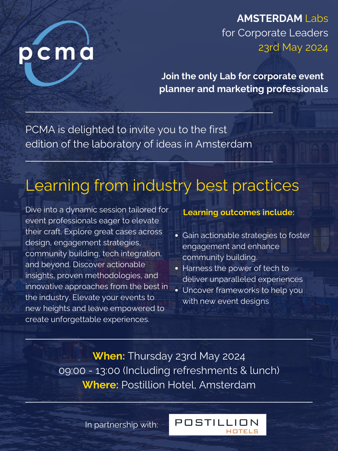 PCMA Amsterdam Lab | PCMA