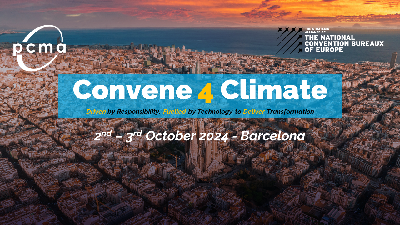 PCMA Convene 4 Climate | Barcelona, Spain | 2nd - 3rd Oct. 2024