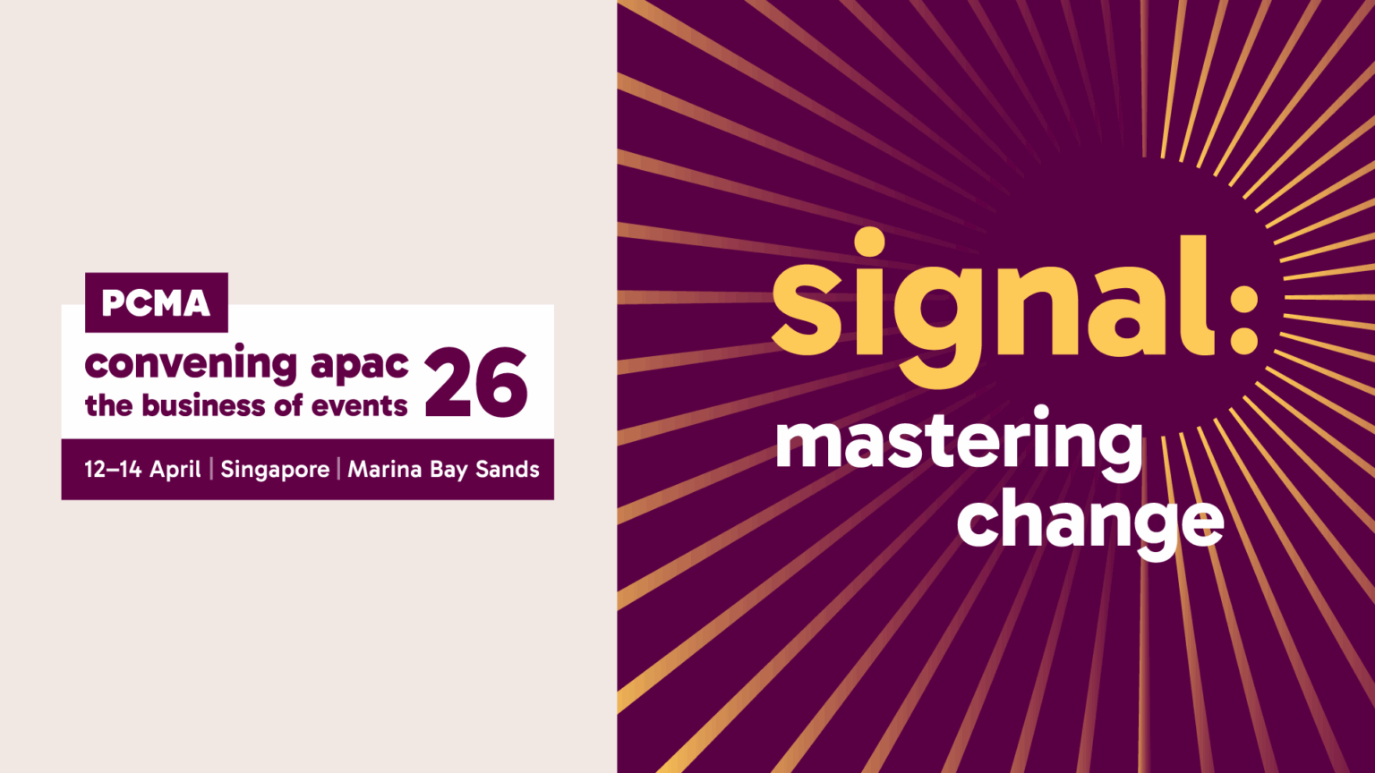 PCMA Convening APAC 2026