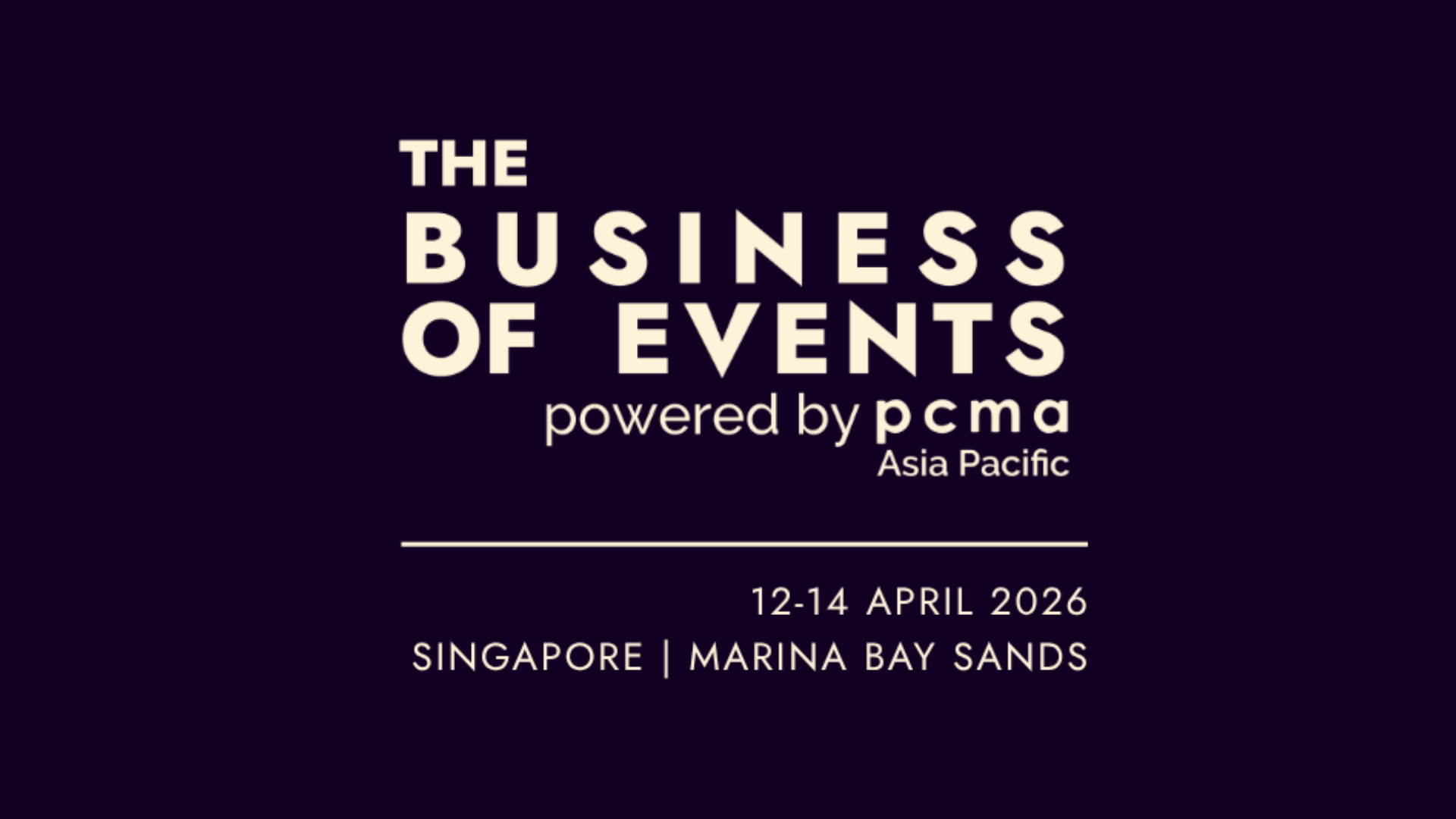 PCMA Convening APAC | 12-14 April 2026