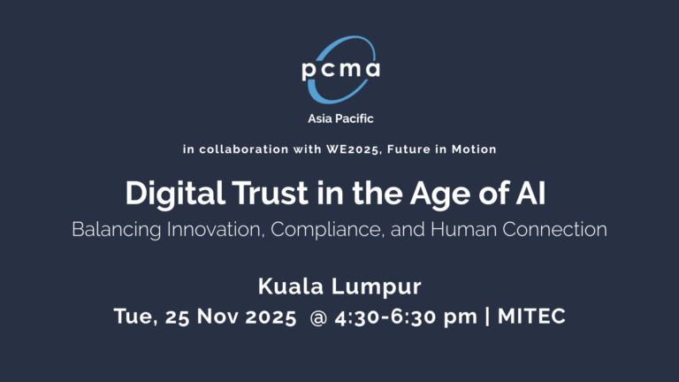 PCMA APAC in collaboration with WE2025, Future in Motion